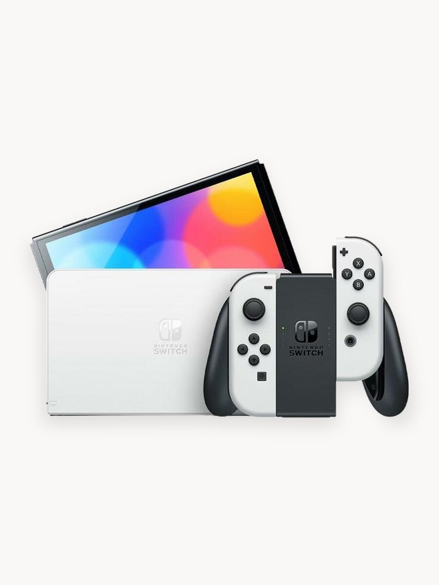 Игровая приставка Nintendo Switch OLED White