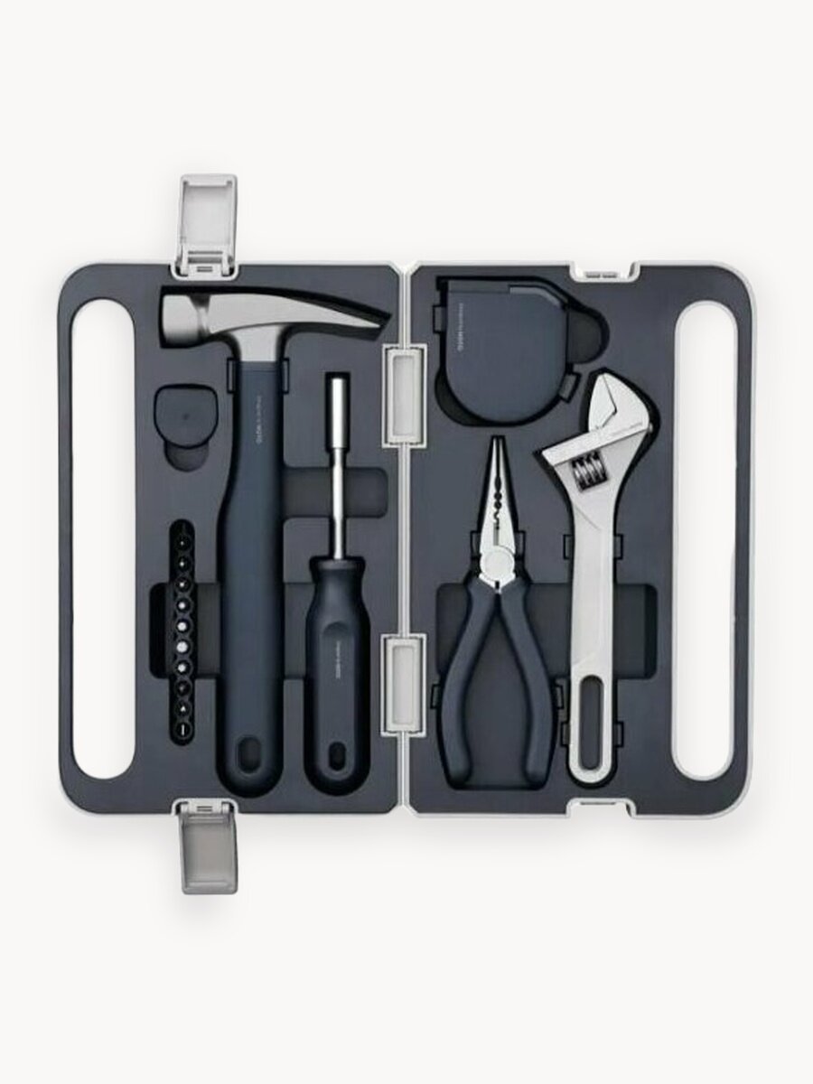 Набор инструментов HOTO Manual Tool Set QWSGJ002 (серый)