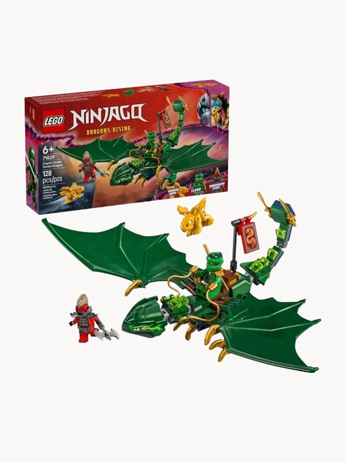 Lego 71829 NinjaGo Зелёный лесной дракон Ллойда