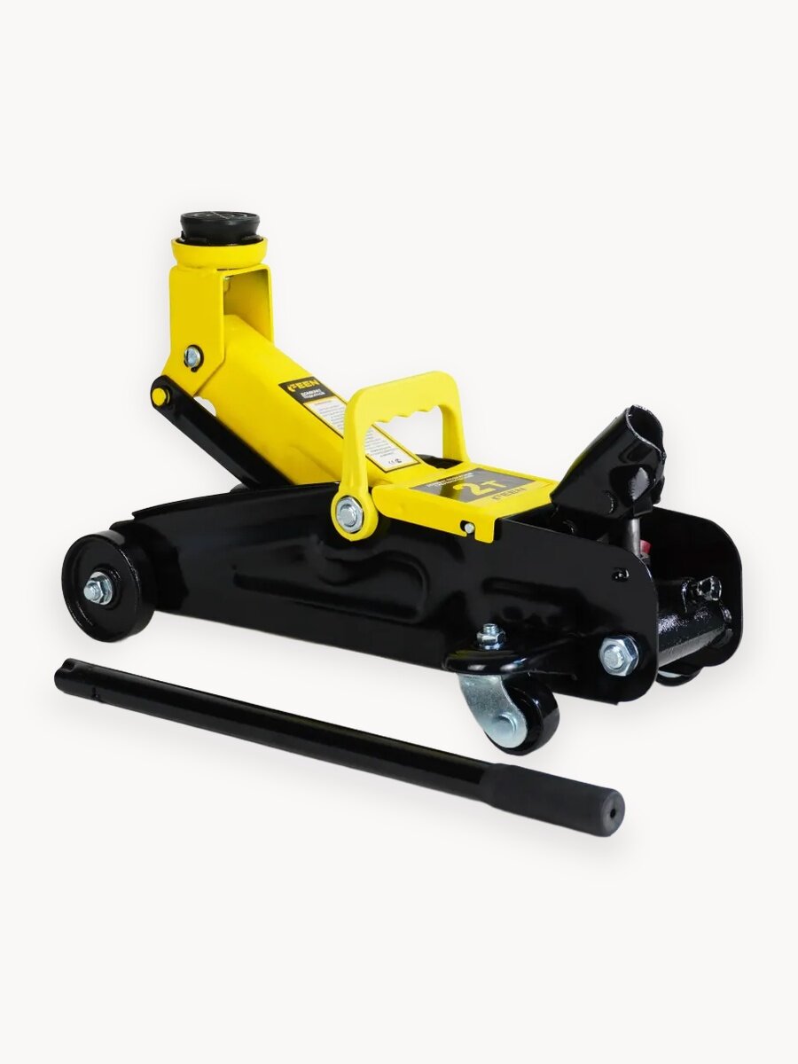 Домкрат подкатной 2 т Feen, автомобильный гидравлический, в кейсе, 135 - 320 мм