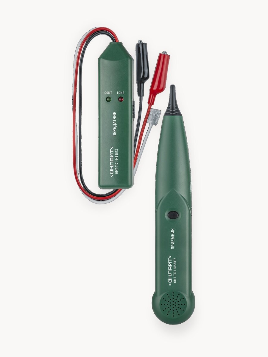 Тестер кабеля с генератором сигнала Онлайт Монтаж 90 226 OMT-Ti01-MS6812 (трассоискатель)