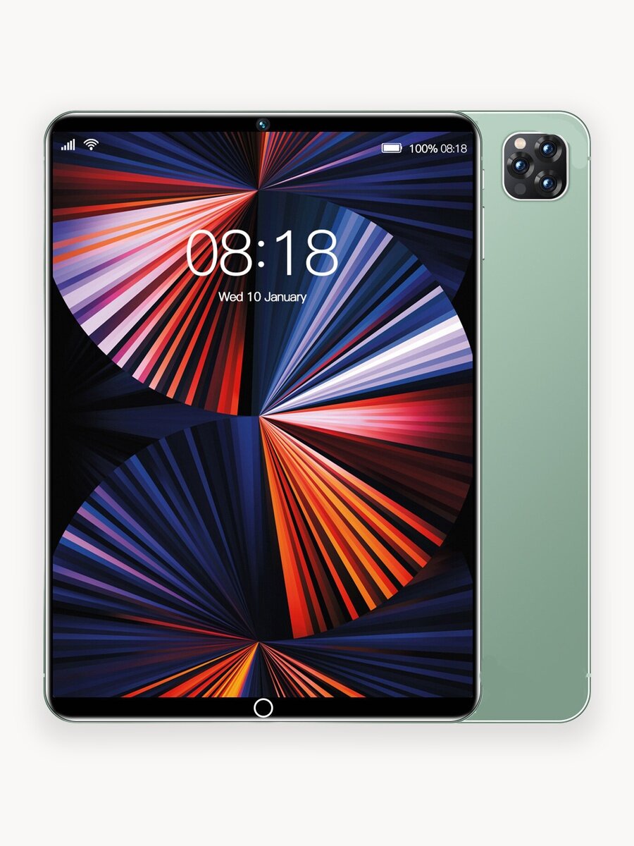 Планшетный ПК Cross-border explosive, 10.1", зеленый, без официальной гарантии