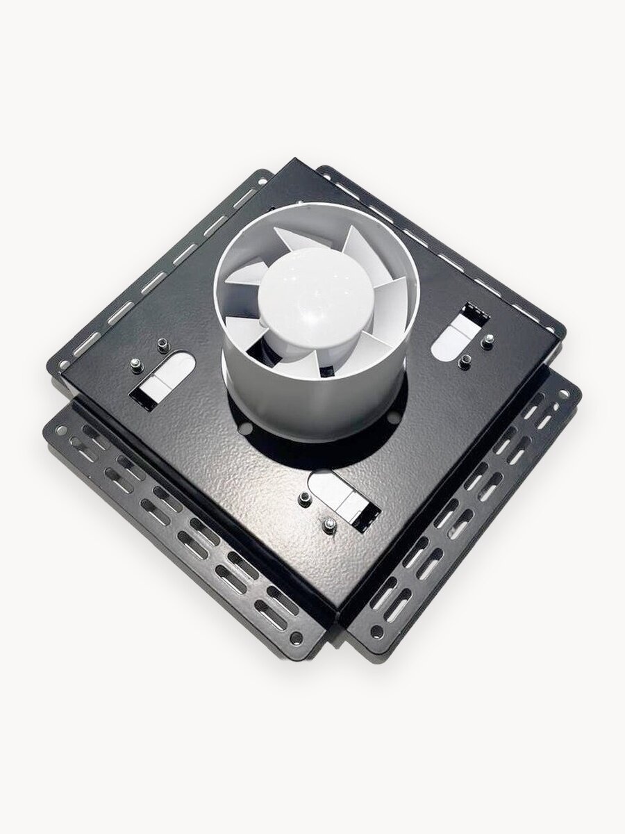 Вентилятор вытяжной теневой Visioner VD5 скрытого монтажа, под плитку