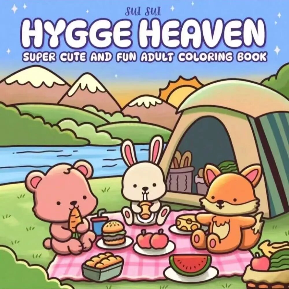 Cozy Friends (Vol 3): Детская книжка-раскраска / простой и понятный дизайн/ Darina