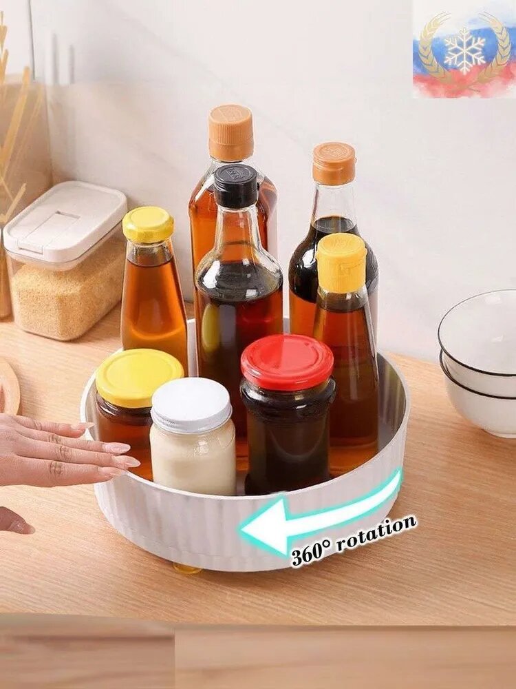 Поднос вращающийся, 25 см х 25 см, 1 шт