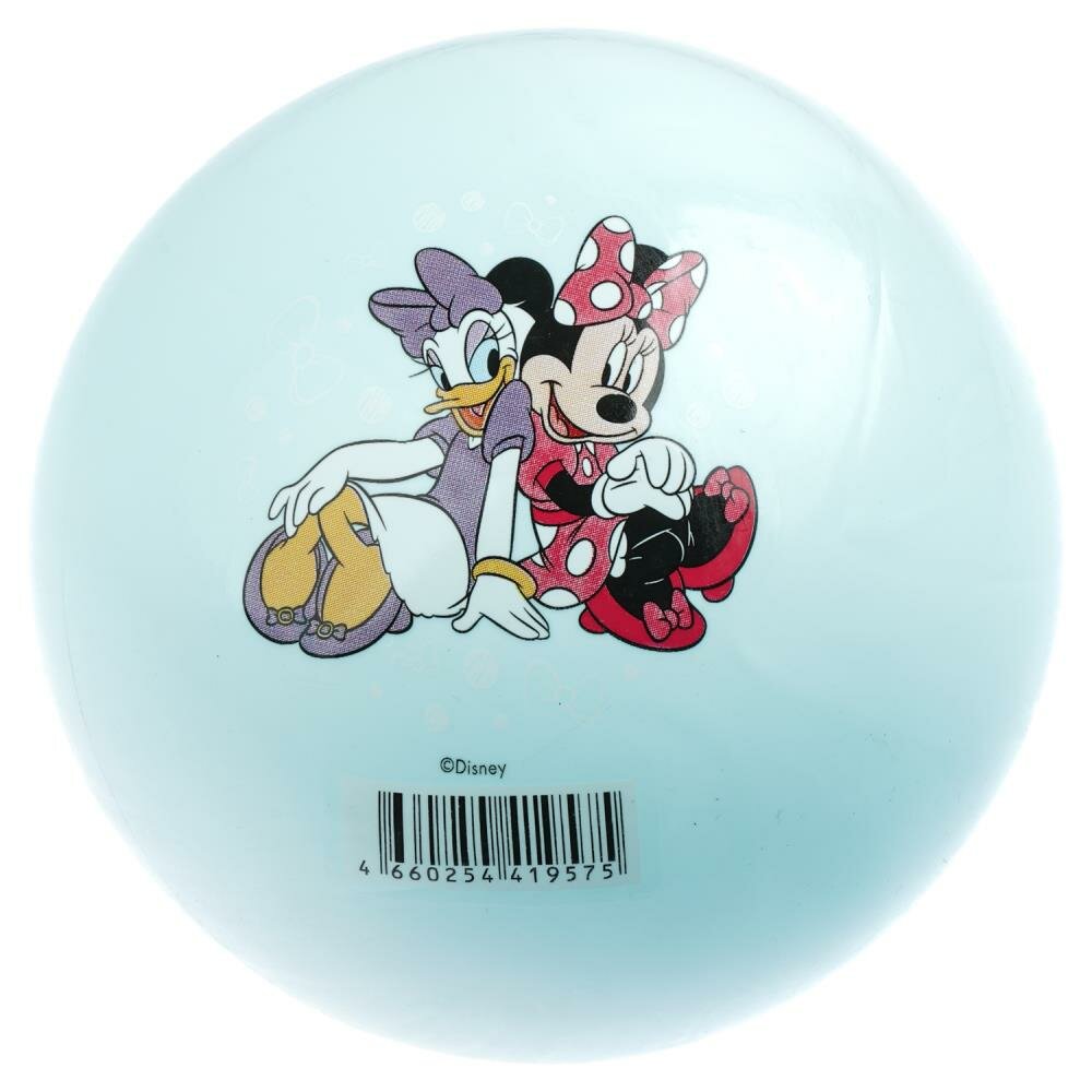 Мяч пвх 23 см. Минни Маус, с наклейкой, Играем Вместе AD-9(MOUSE)-2 (144) (400)