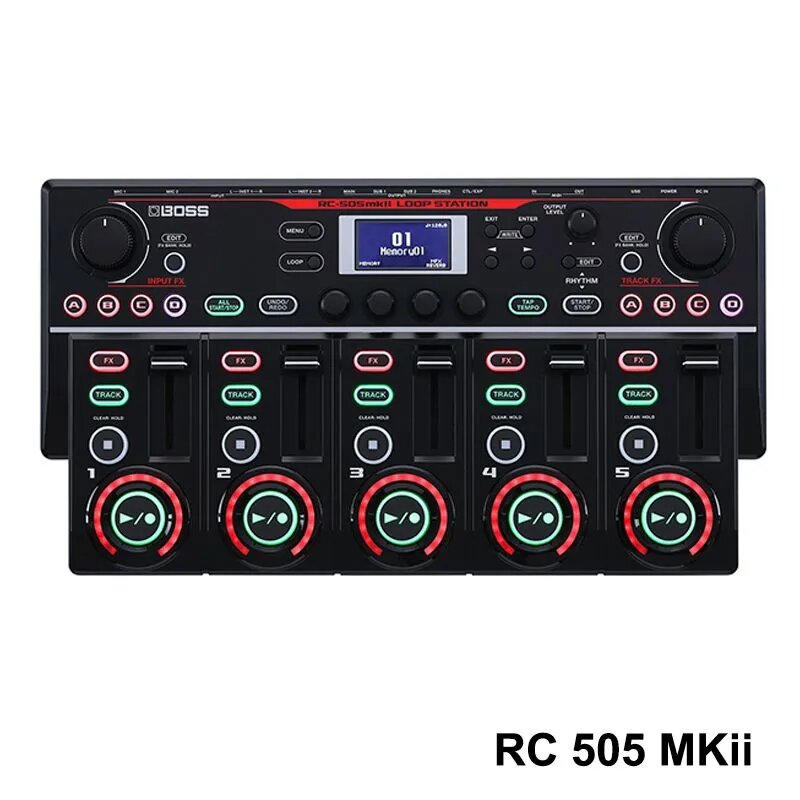 Настольная станция лупинга BOSS RC-505 MKII, 5 стереодорожек, для записи фраз, выступлений и битбокса, профессиональный лупер.