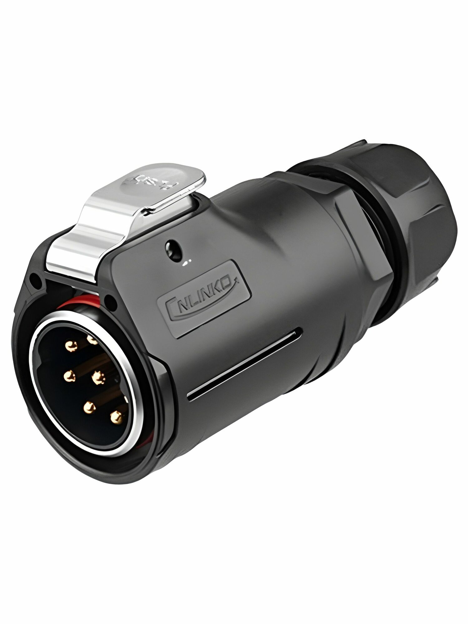 Разъем CNLINKO LP-28, 8-пиновый, 8pin, папа, IP67, штекер lp28