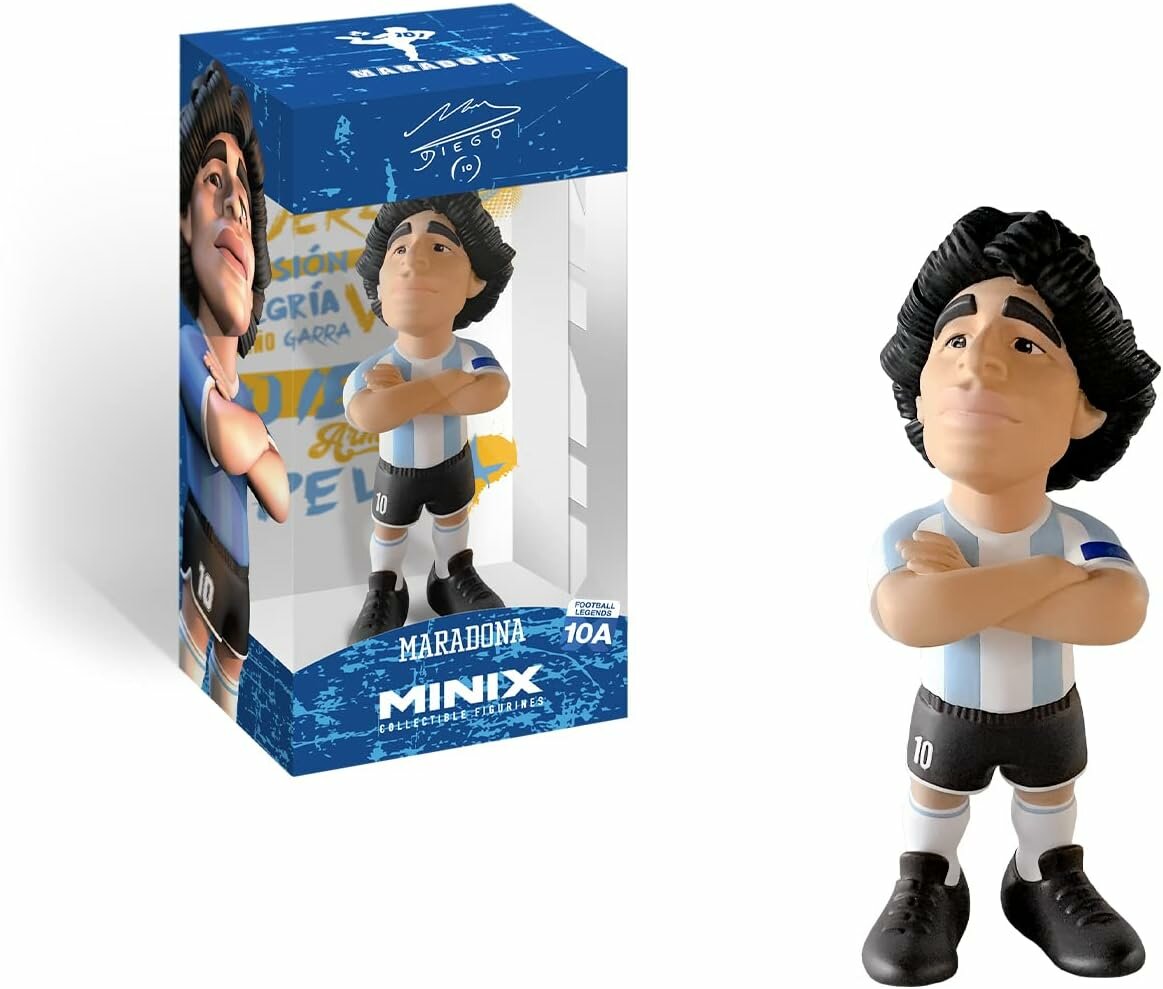 Фигурка MINIX ARGENTINA - MARADONA/Марадона, Аргентина 12 см - Миникс Футболисты 8436605110257