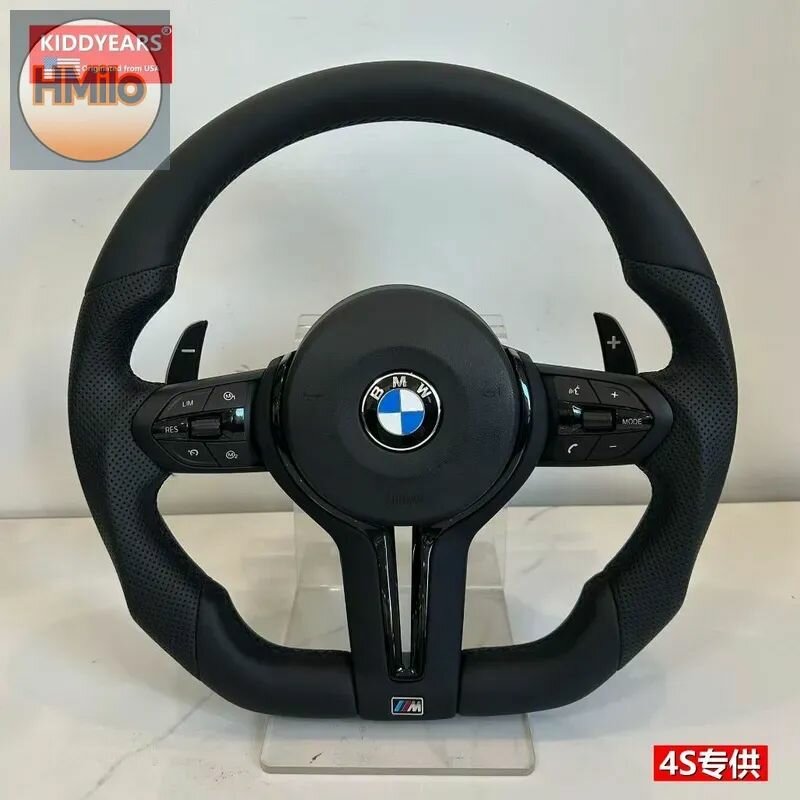 Подходит для BMW 3 серии 525 530 X1 X3 X5 X6 E90 E70 F10 F30 рулевое колесо из углеродного волокна в сборе