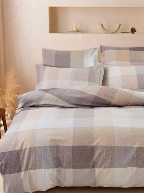 Комплект постельного белья "Pappel Rosalind", 1,5 спальный, сатин, гипоаллергенный, 150х200 см