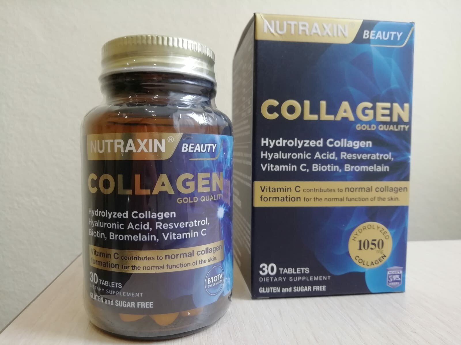 Коллаген COLLAGEN, NUTRAXIN, 1050 мг, 30 таблеток