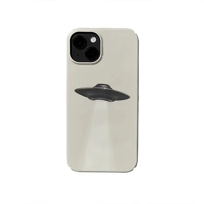 Чехол Ins Korean Niche Design UFO для телефона IPhone 17 16E 15 14 Plus 13 Mini 11 Pro iphone 15 Pro