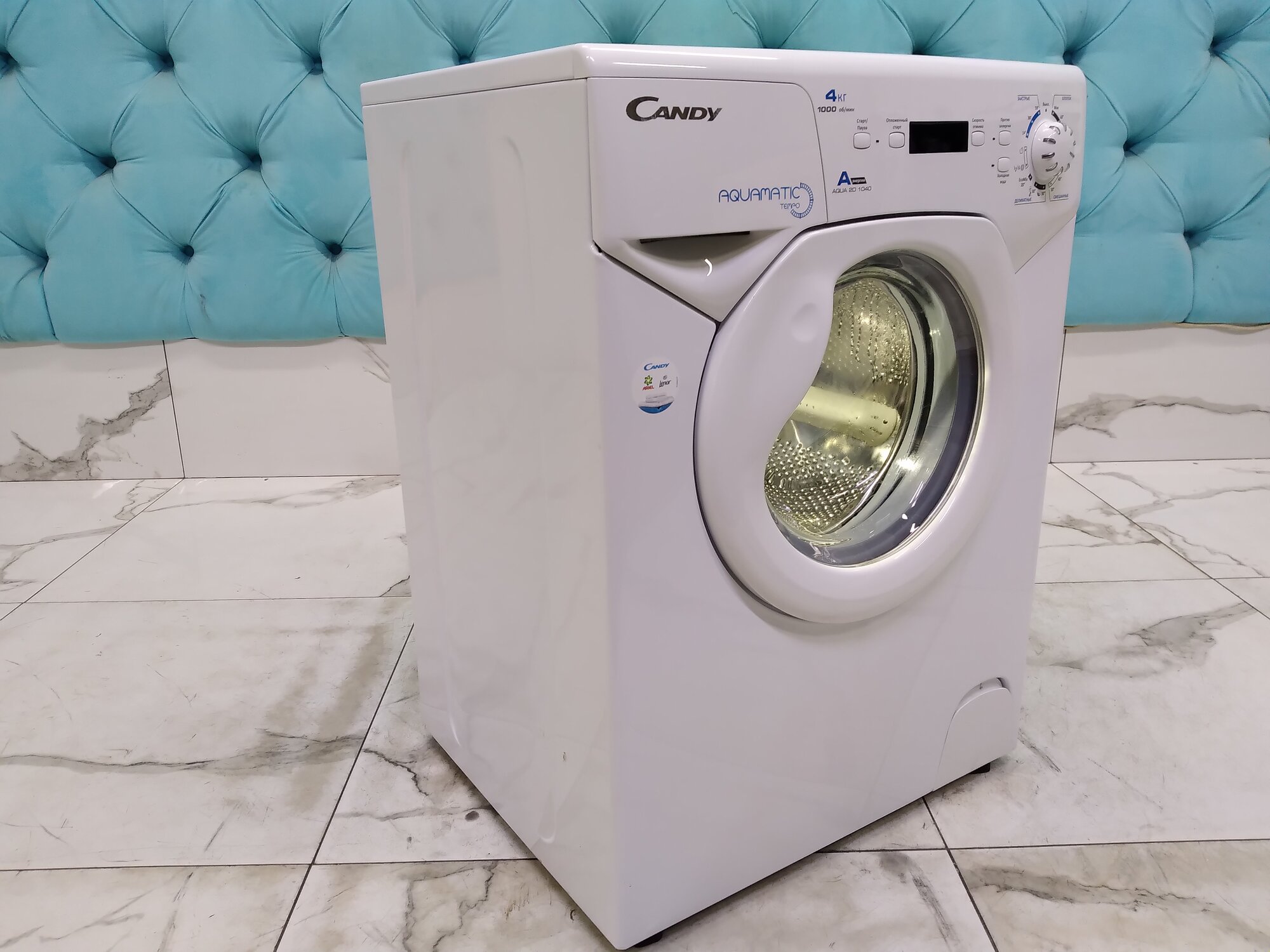 Стиральная машина CANDY "AQUA201040", загрузка 4 кг, 1000 об/мин