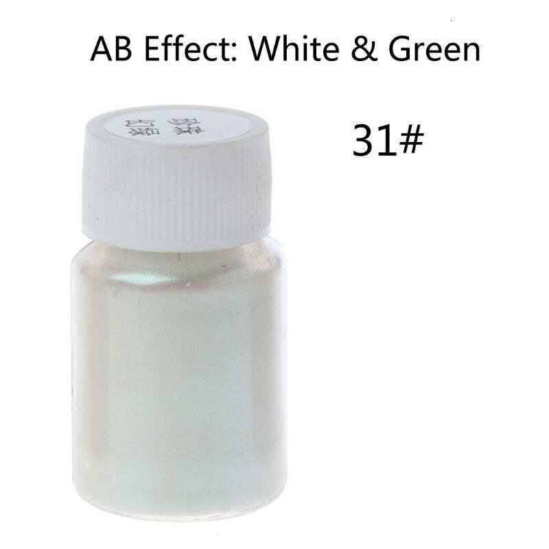 Перламутровый порошок для эпоксидной смолы, Жемчужно - зеленый