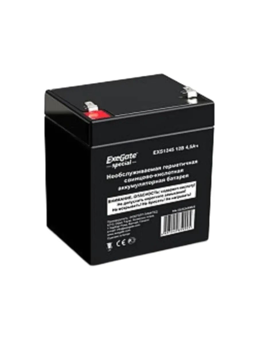 Аккумулятор для ИБП DT 12045 12V 4.5Ah, клеммы F1