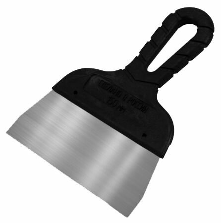 Шпатель фасадный 600мм нерж. сталь пластиковая ручка (12)