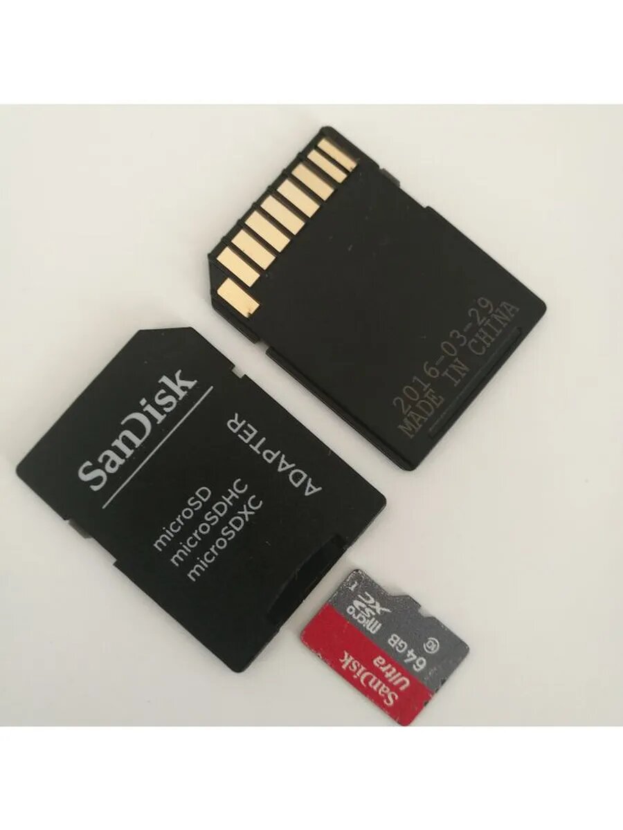 Адаптер MicroSD в SD (для компьютера, камеры, аудио)