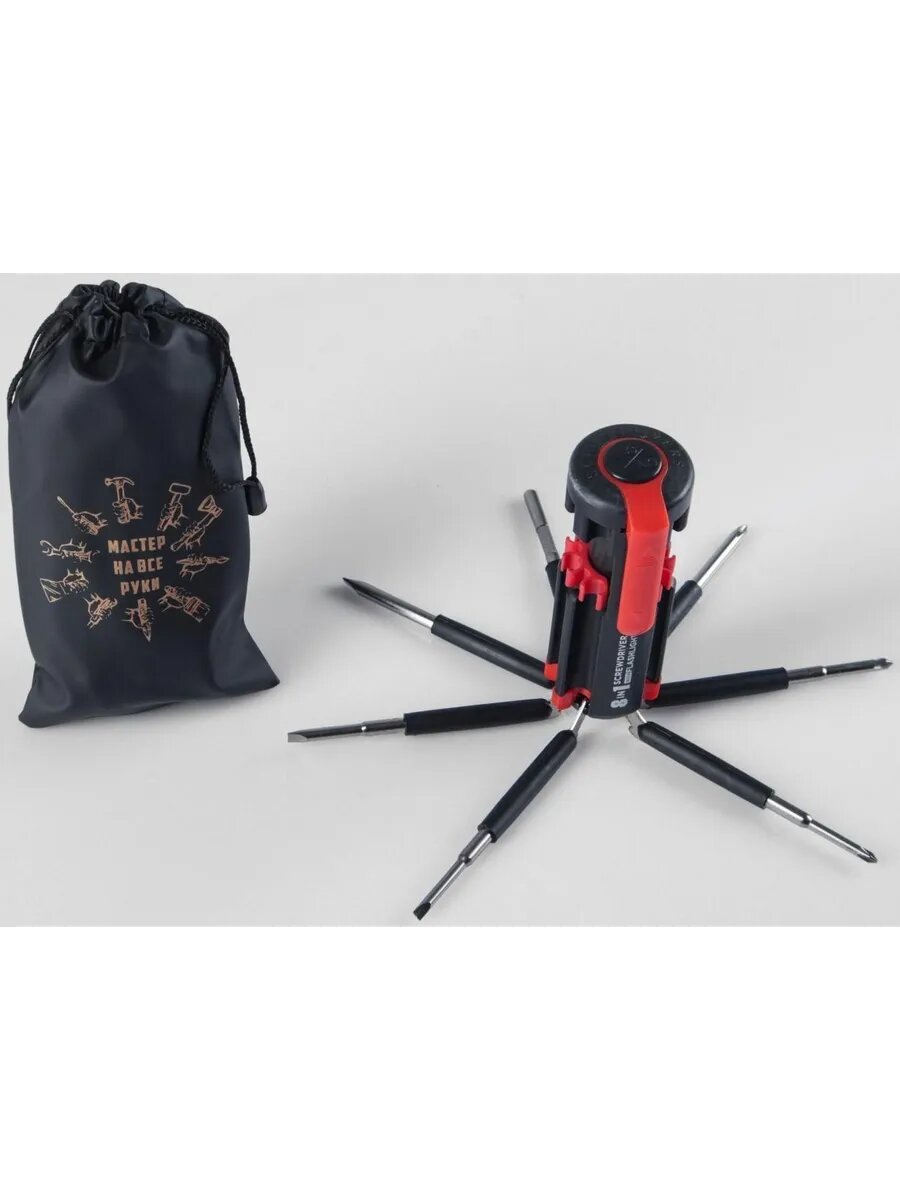 Фонарь многофункциональный, мультитул 8в1