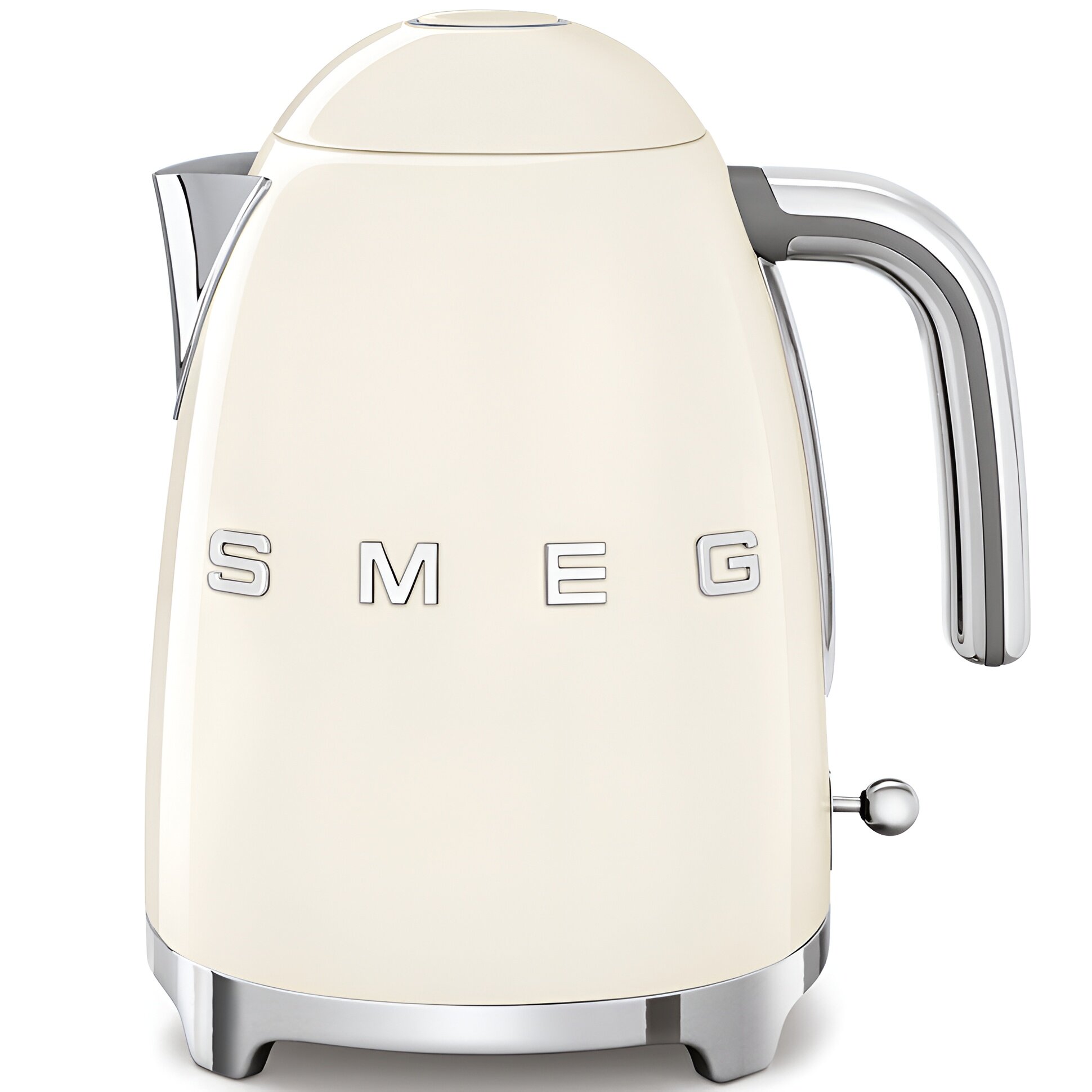 Чайник SMEG KLF03CREU, объем 1,7 литра, мощность 2400 Ватт, функция поддержания температуры