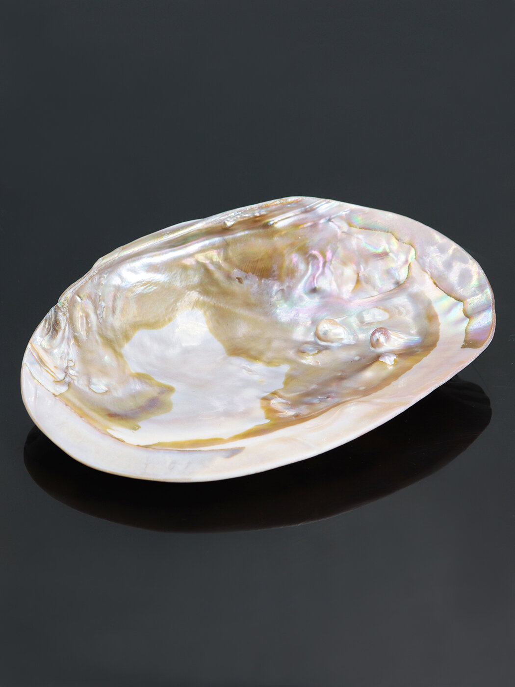 Раковина перламутровая "Ракушка Жемчужница" с жемчугом