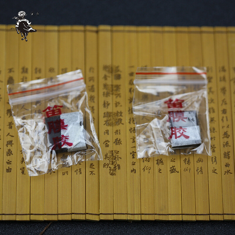 Клей для мембраны флейты, твердый наклейка Ejiao, мембрана для флейты, простая в использовании, удобная, прямые поставки с завода, аксессуары для флейты, наклейка для бамбуковой флейты, инструмент для мембраны