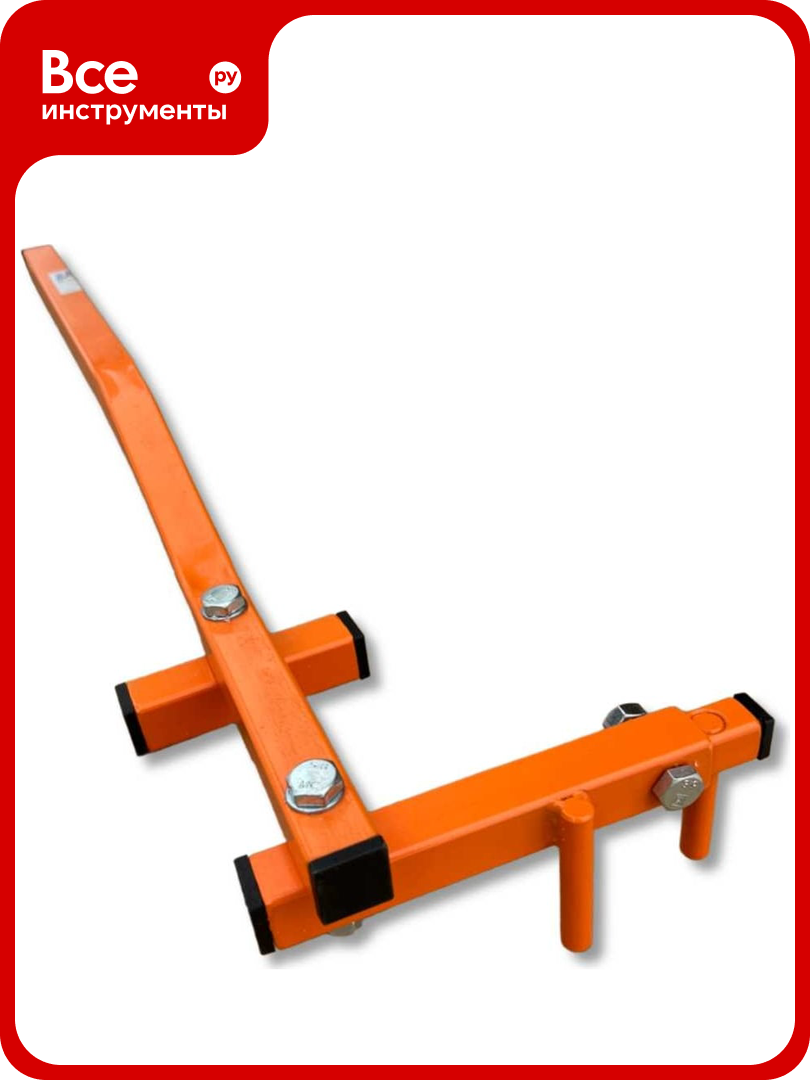 Рычаг для стяжки досок IMPERA РСД - 150, прижимная струбцина F‑образная с металлической рамой, универсальное назначение