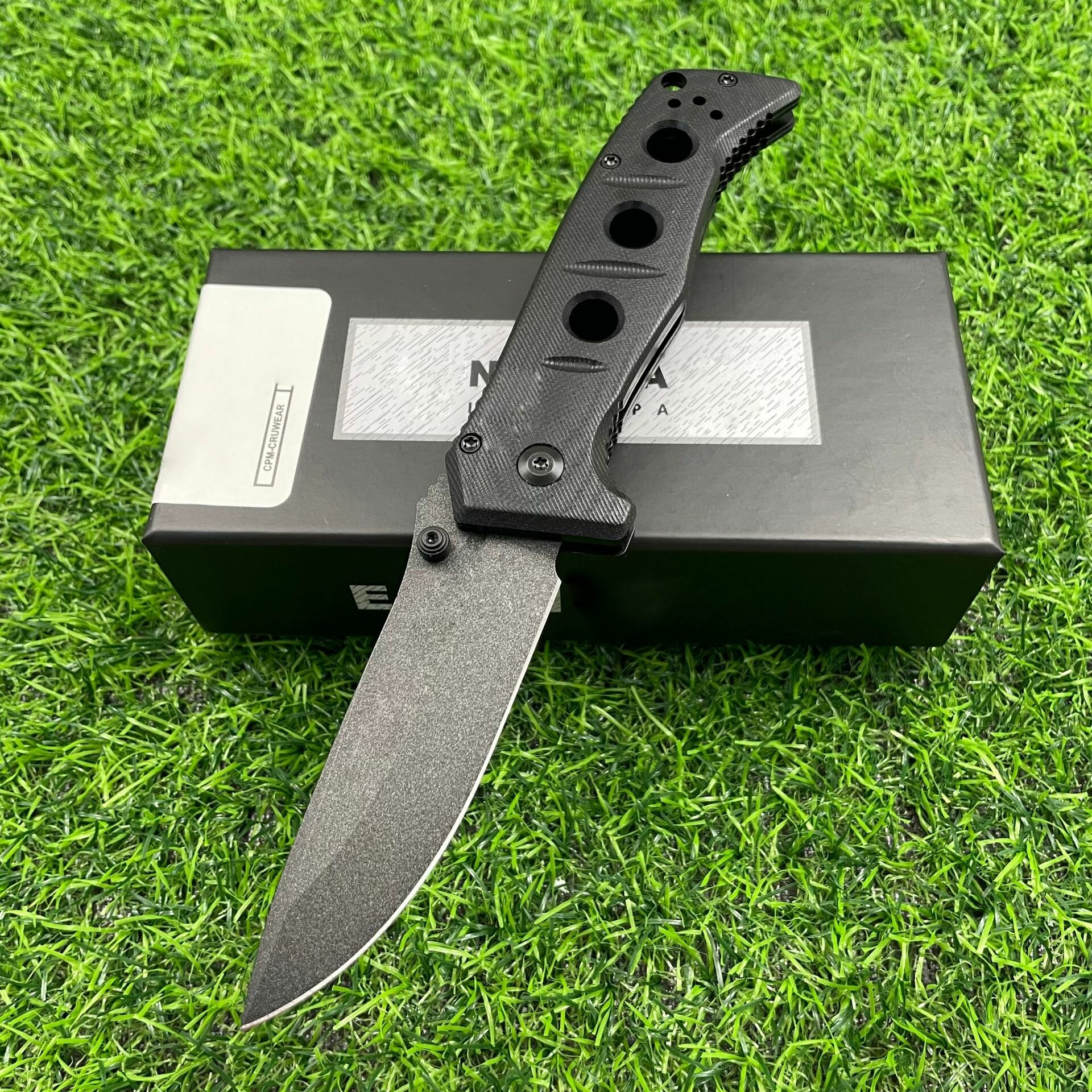 Benchmade273G10 Острый складной нож компактного размера, удобно носить с собой, подходит для кемпинга и как нож для фруктов