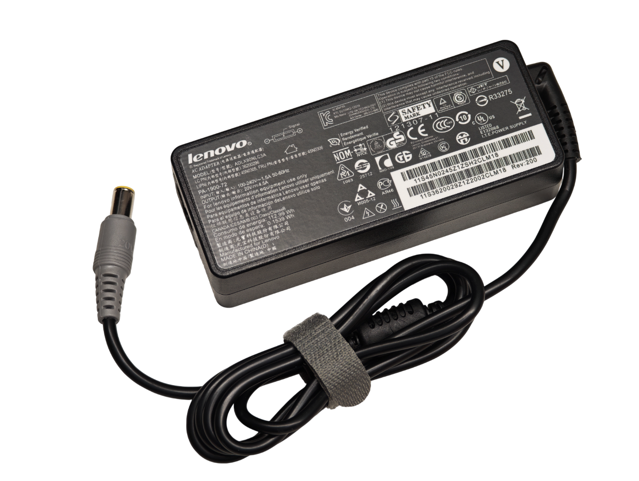 Блок питания зарядка для ноутбука Lenovo [20V 4.5A 90W 7.9x5.5]