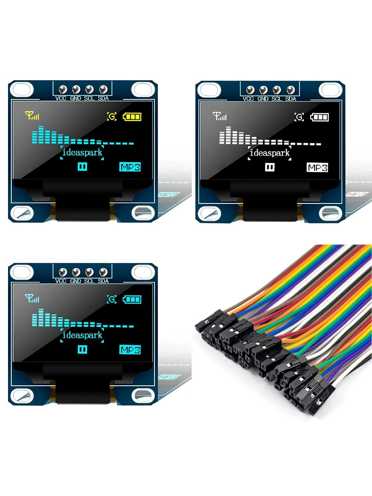 Модуль OLED-ЖК-экрана 0,96 дюйма