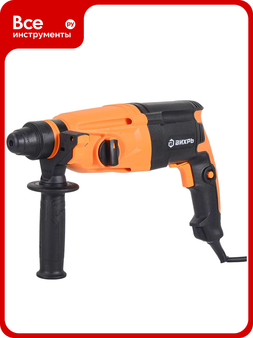 Перфоратор вихрь П-900К 72/3/2, 900 Вт, для древесины составляет