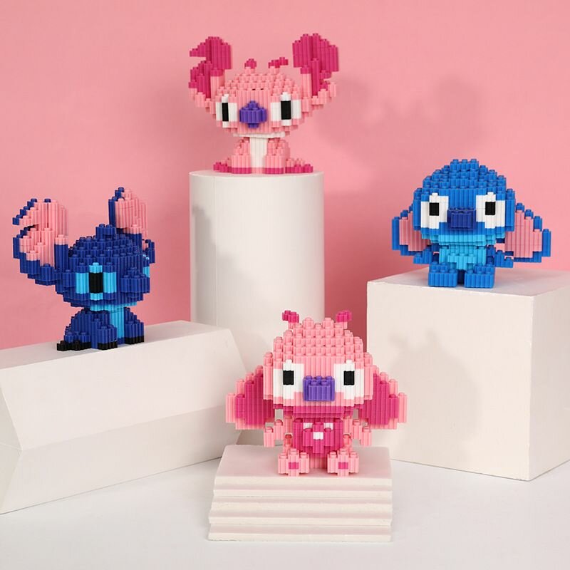 Совместимо с LEGO Heart Stitch Строительные блоки Ангел Сборка 3D Фигурка Подарок для девочек Игрушка на День детей
