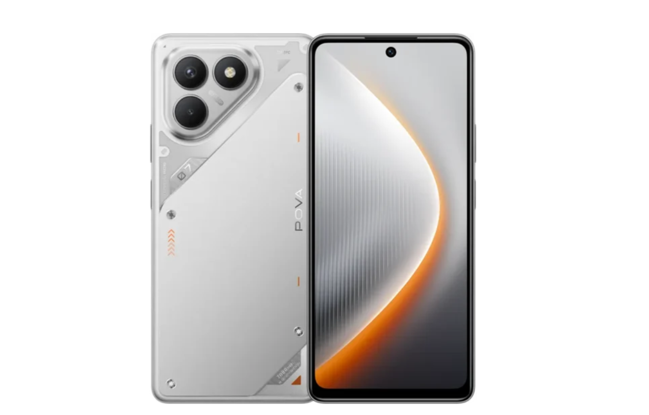 Смартфон Tecno POVA 7 Neo 8/256Gb, серебристый