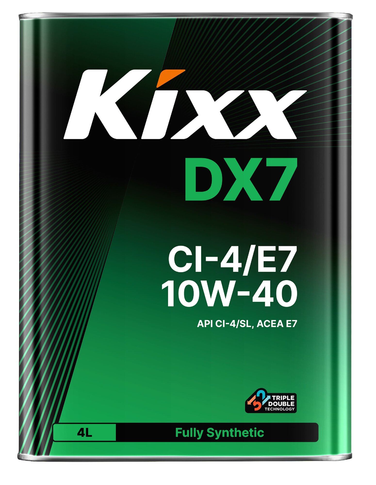Масло моторное Kixx Kixx "DX7" CI-4/E7 10W-40 /мет. - 4литра