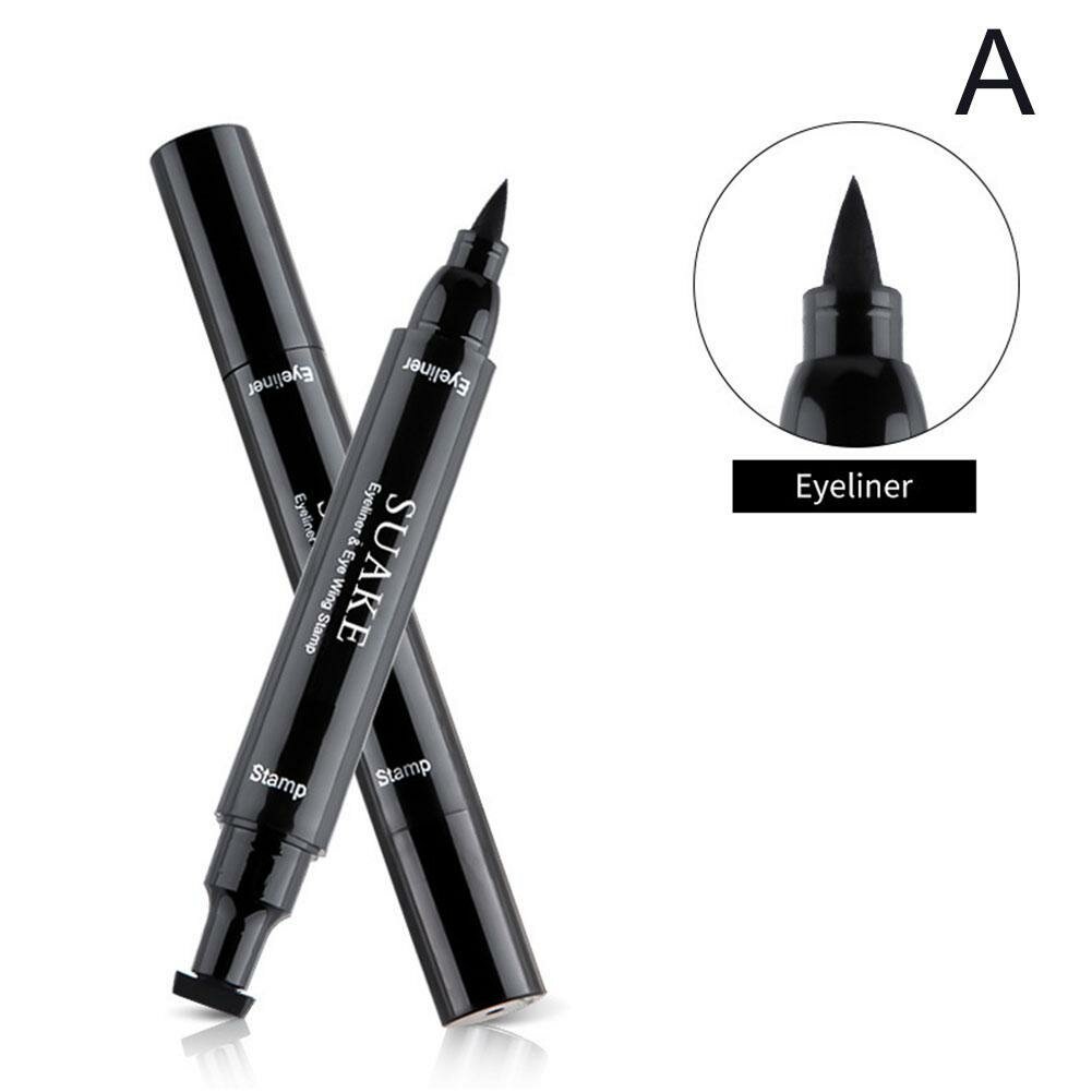 Подводка для глаз со штампом черная