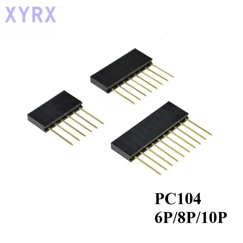 20 шт. Женские контактные разъемы XYRX 6/8/10-контактные 2,54 мм 20PCS 10pin