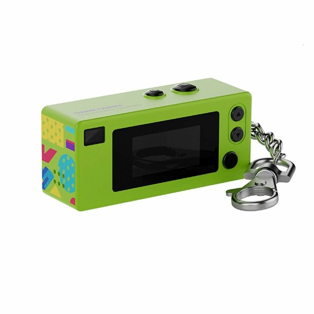Мини-камера Night Shoot на брелоке, Желто-зеленый - Без TF-карты