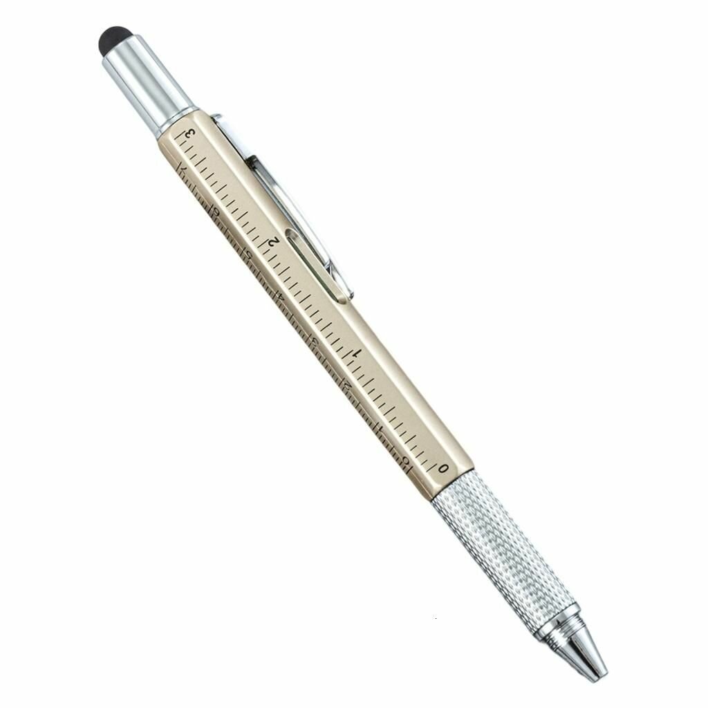 6-в-1 многофункциональная ручка, Золото