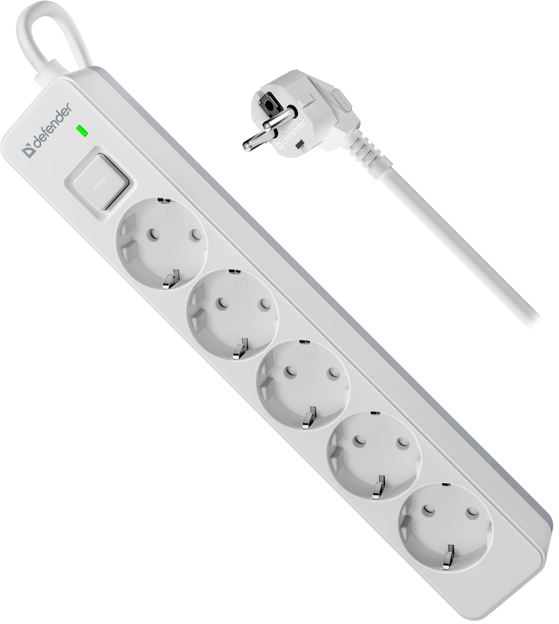 Сетевой фильтр Defender DFS135 (99432)