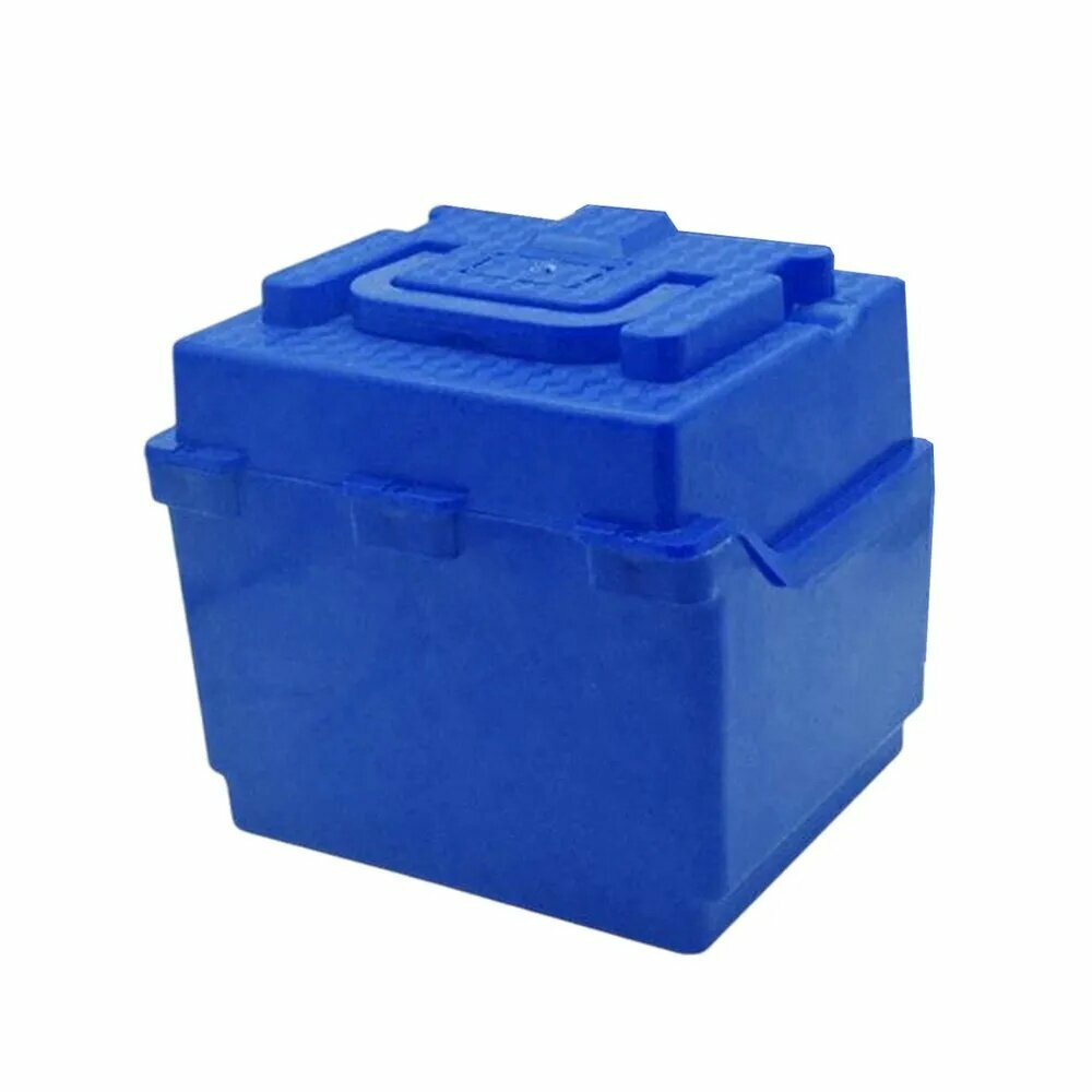 Портативный синий корпус для аккумулятора электровелосипеда, водонепроницаемый, пылезащищенный, для электроинструментов и электромобилей, 20x15.5x19.8 см