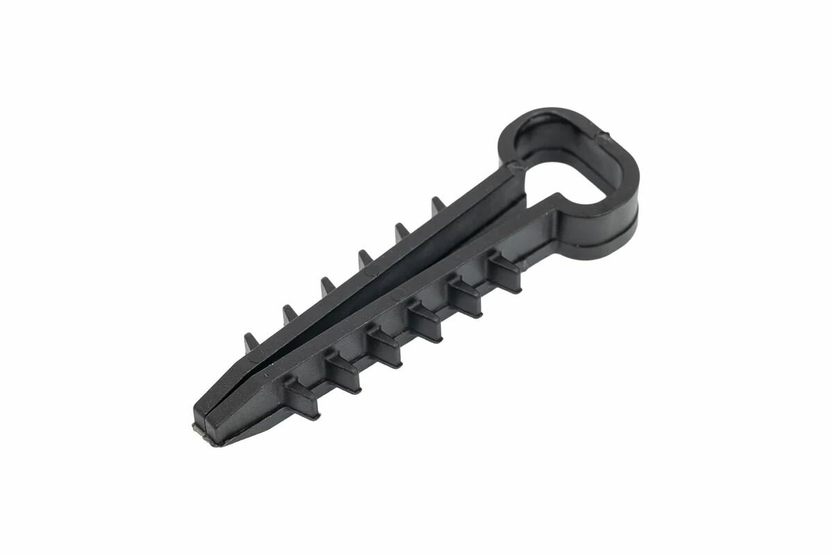 Дюбель-хомут 5-10 черный, прямоугольный (10 шт. ) PROCONNECT