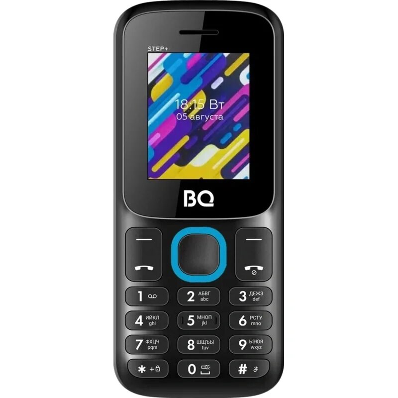 Мобильный телефон BQ 1848 Step+ Black+Blue, 1853967