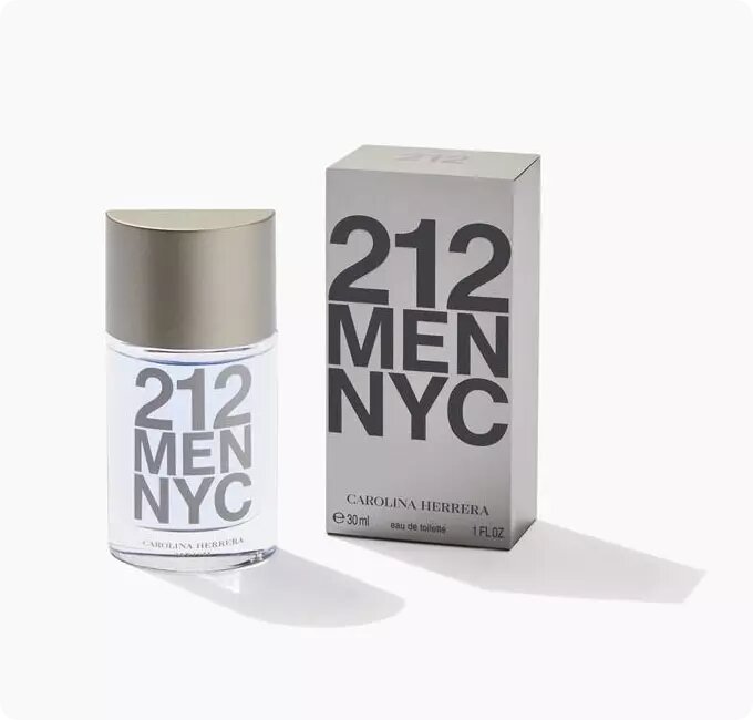 Carolina Herrera 212 Men 30 мл, Туалетная вода мужская