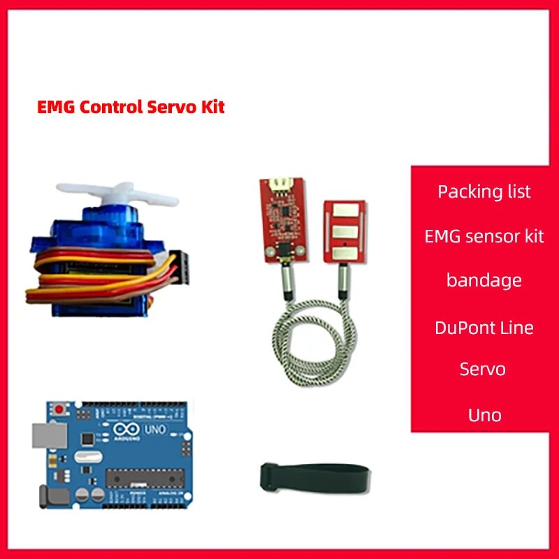EMG Control Servo Kit для Arduino Uno