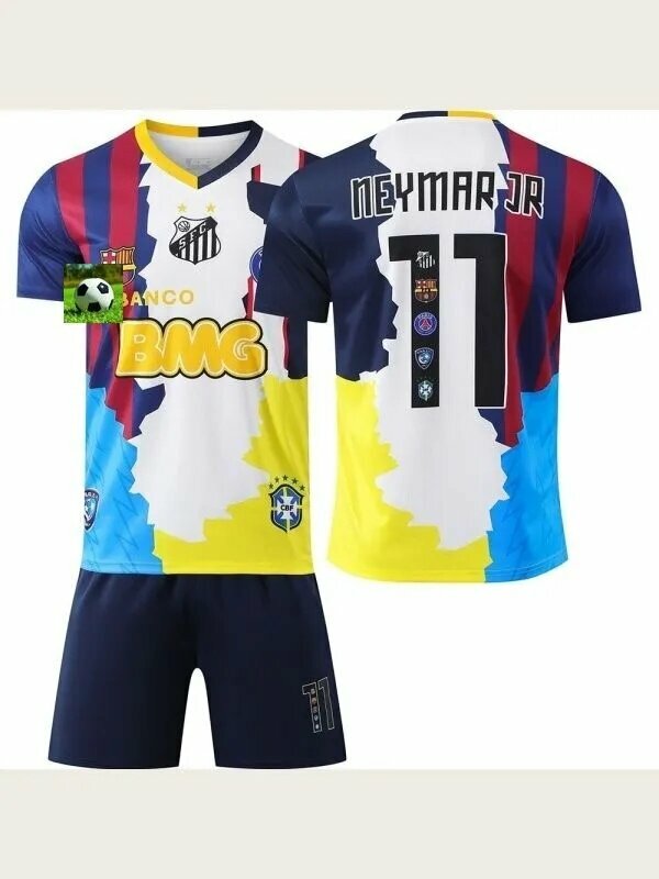 Форма футбольная FC Barcelona Барселона футболка + шорты Футбольный костюм