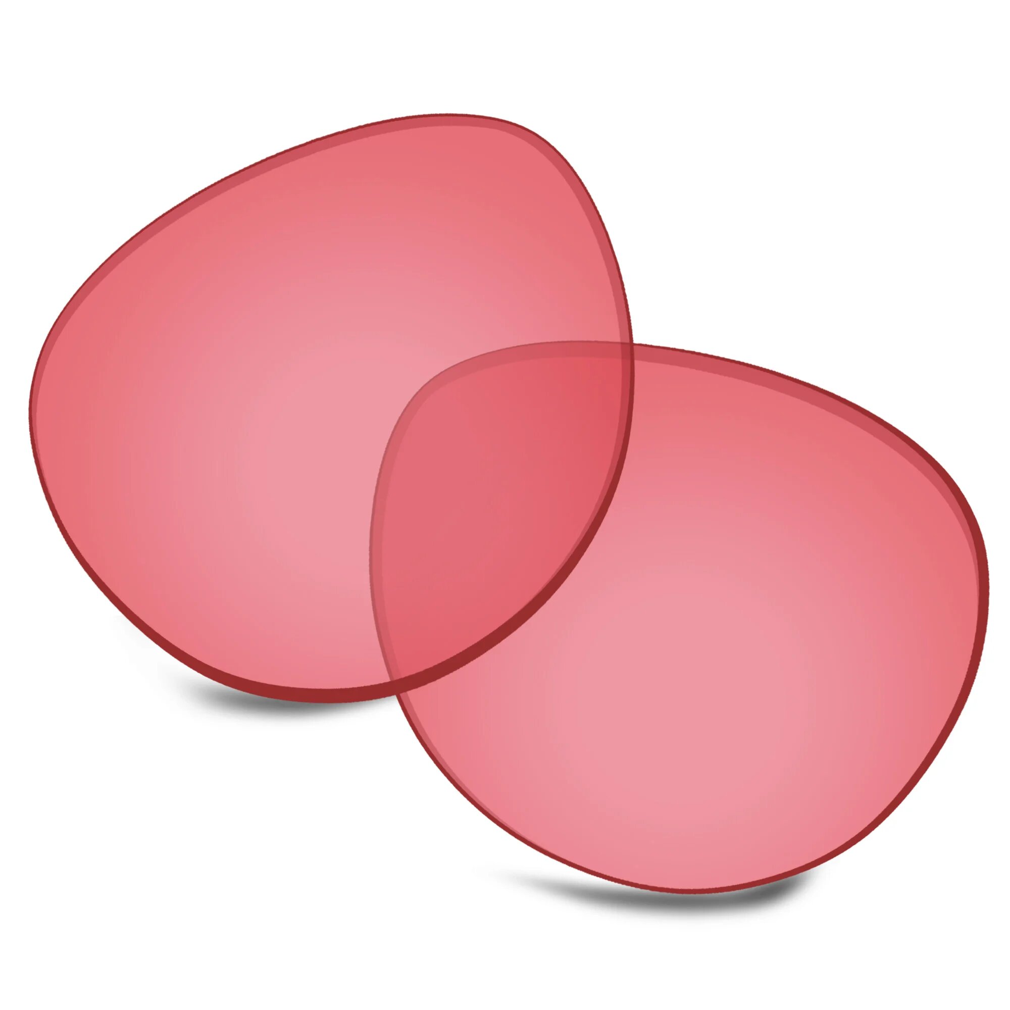 Сменные поляризационные линзы Bwake для Ray-Ban Meta Headliner HD Pink, Розовый