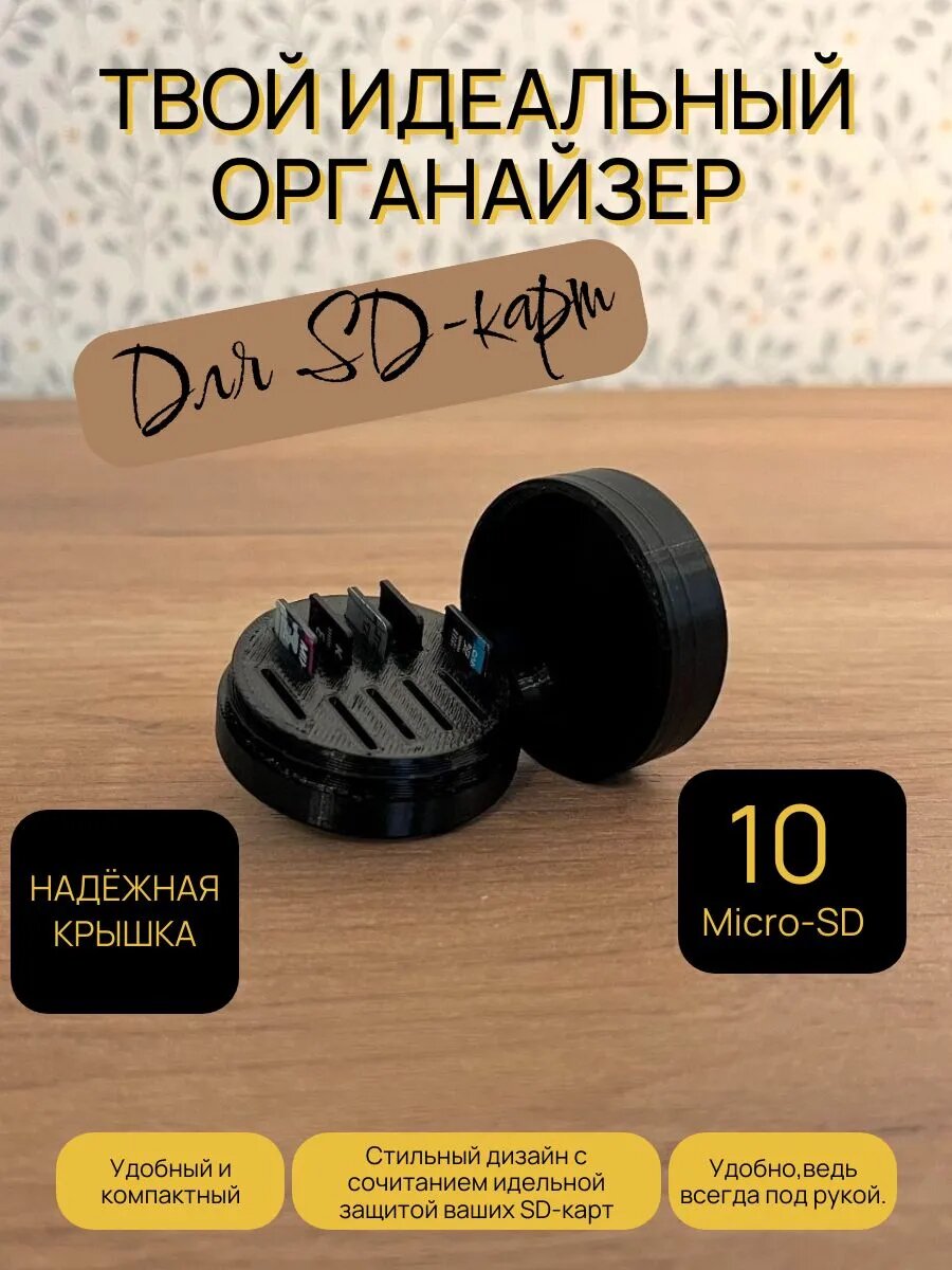 Органайзер для Micro SD-карт