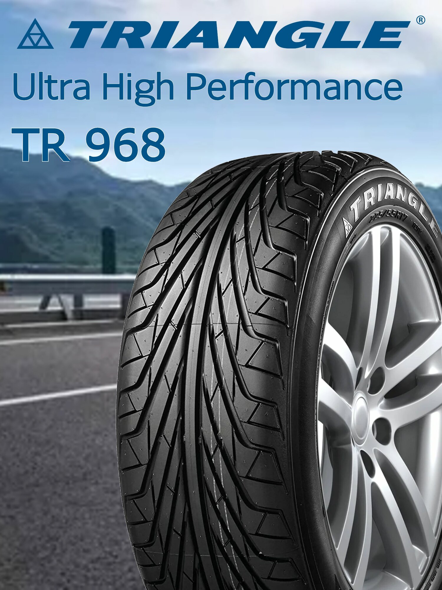 Шины летние Triangle TR 968 (225/45/R17) 94V для легковых автомобилей