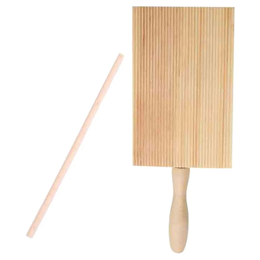 Деревянная Доска Для Макарон С Эргономичной Ручкой, Подходит Для Кухни, 1 Комплект