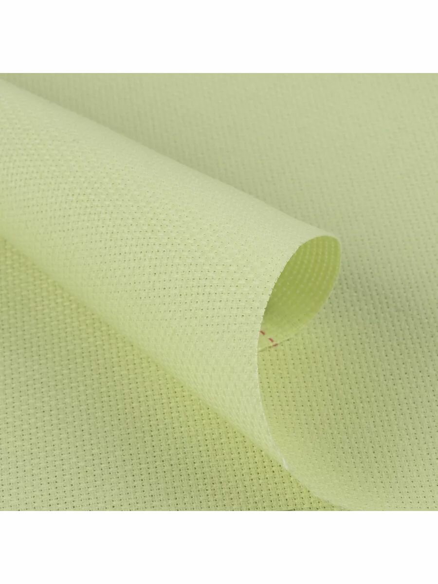 Канва Aida 14 ct. цвет салатовый, размер: 50x50 см.